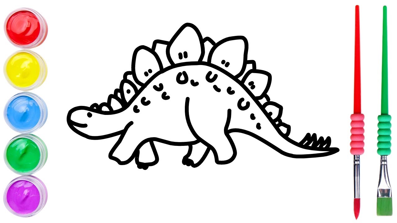 How To Draw a Dragon || Rainbow Dragon Drawing Painting, Coloring for ...