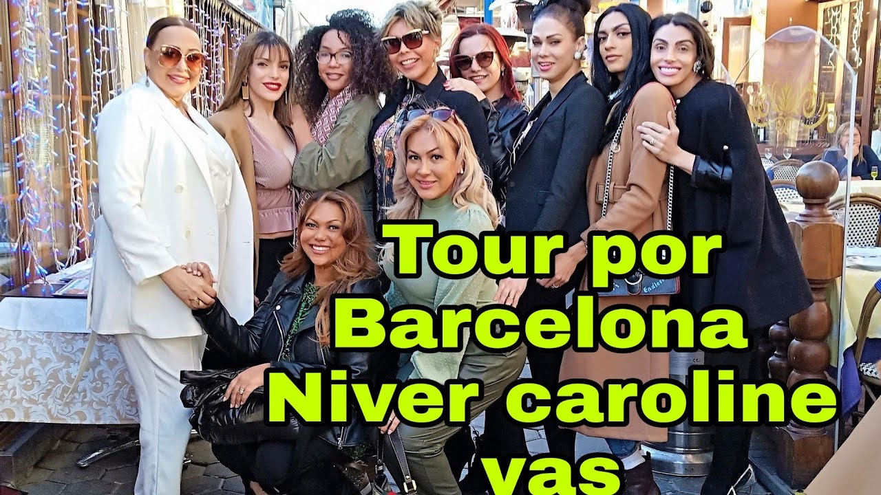 TOUR POR BARCELON@, NIVER CAROLINE VAZ. - YouTube