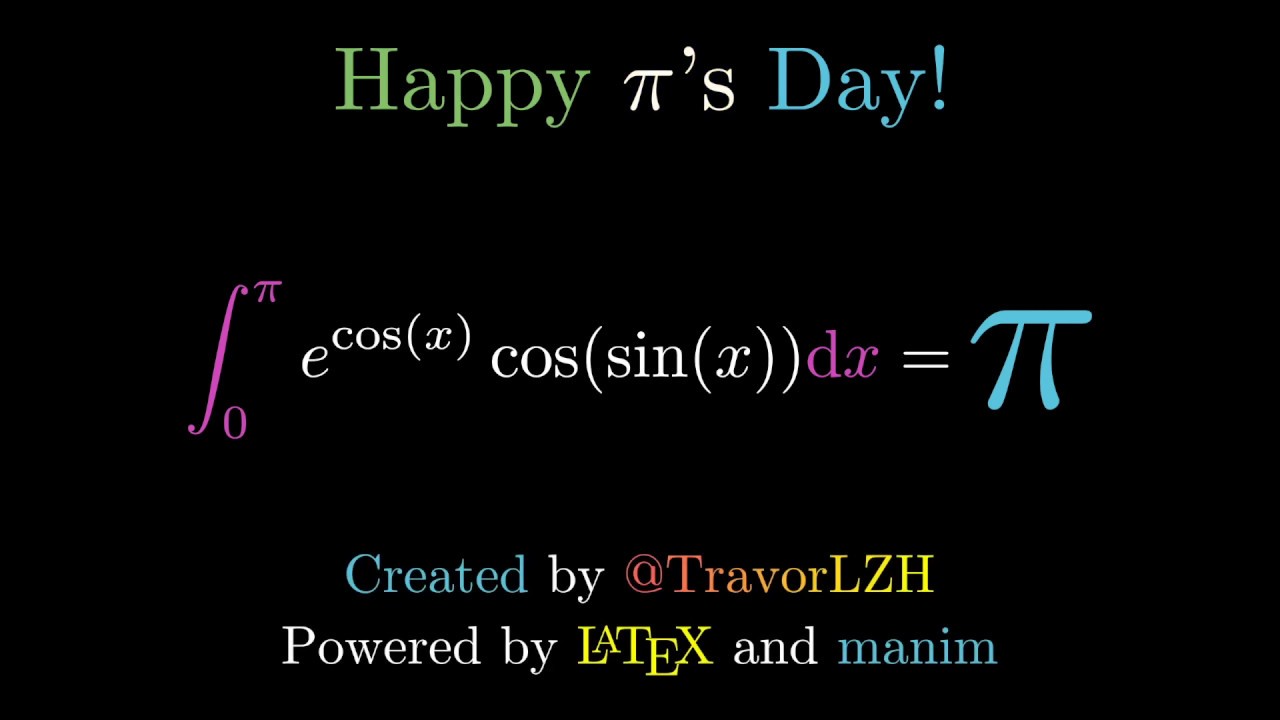 Integrating by complexifying - Pi Day Special - YouTube