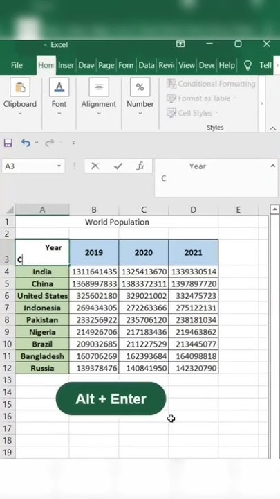 How to arrange column header in Excel || excel easy tips 🔥 - YouTube