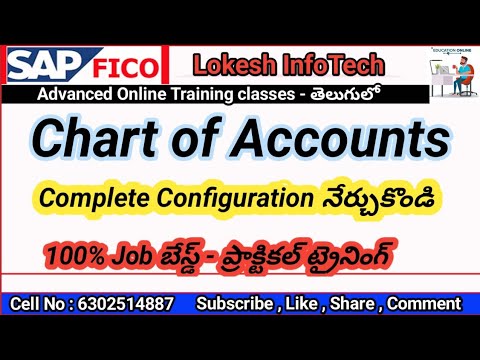 SAP FICO S/4HANA: Comprehensive Chart of Accounts - YouTube