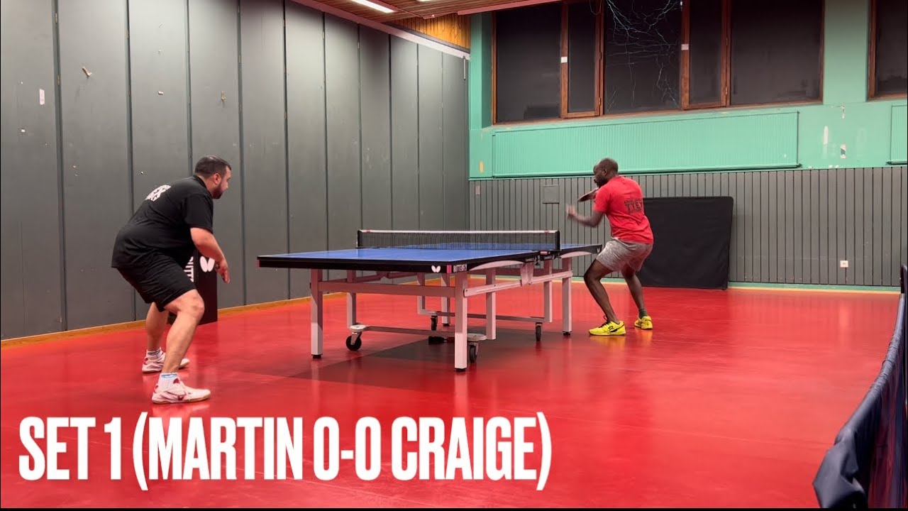 Table tennis match, Martin Abramson vs Craige Campbell, 20230607 - YouTube
