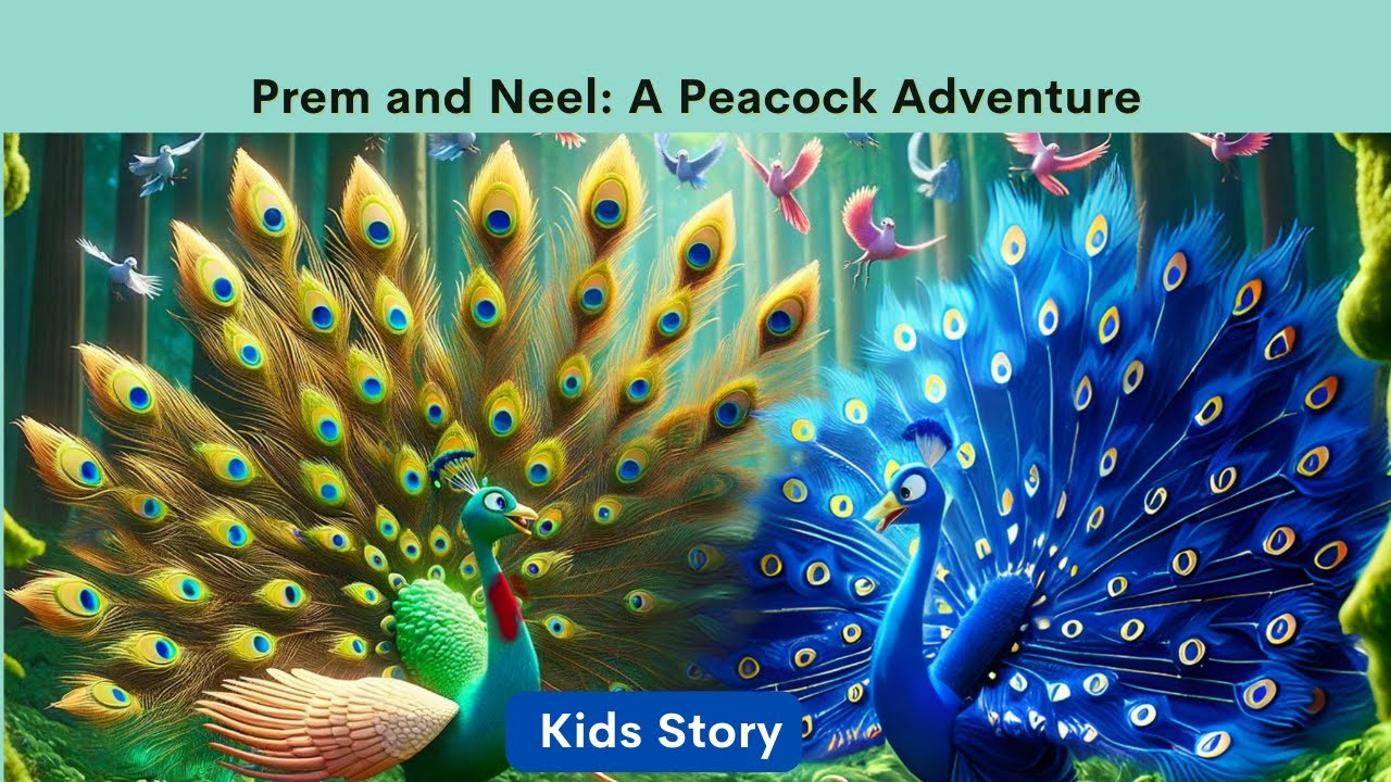 Prem and Neel: A Tale of Friendship and Colors | Kids Story| Story time ...