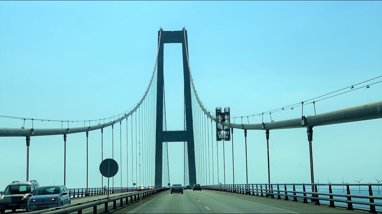 Great Belt Bridge (Storebælt), Denmark - One of the largest bridge in ...