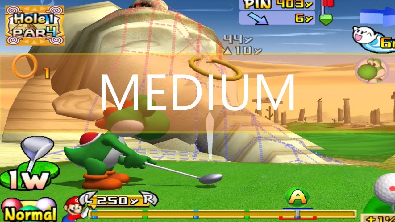 MARIO GOLF TOADSTOOL TOUR LET'S PLAY #8: SHIFTING SANDS RINGS - YouTube