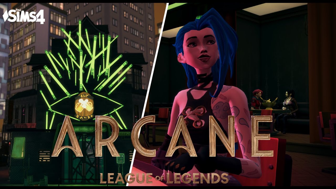 Arcane | League of Legends | Zaun – The Last Drop | The Sims 4 | # ...