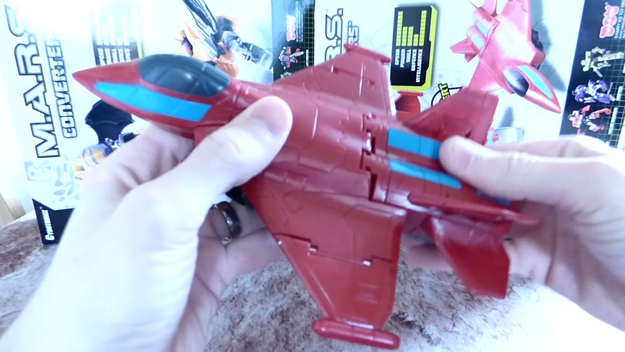 A look at random toys #3 - M.A.R.S. CONVERTERS Jet Fighter and Goldy ...