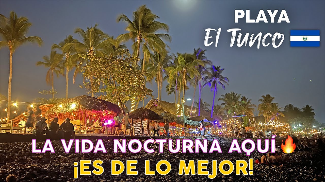 ¡UNA LOCURA! Así se disfruta en PLAYA EL TUNCO, El Salvador 🔥 Surf City ...