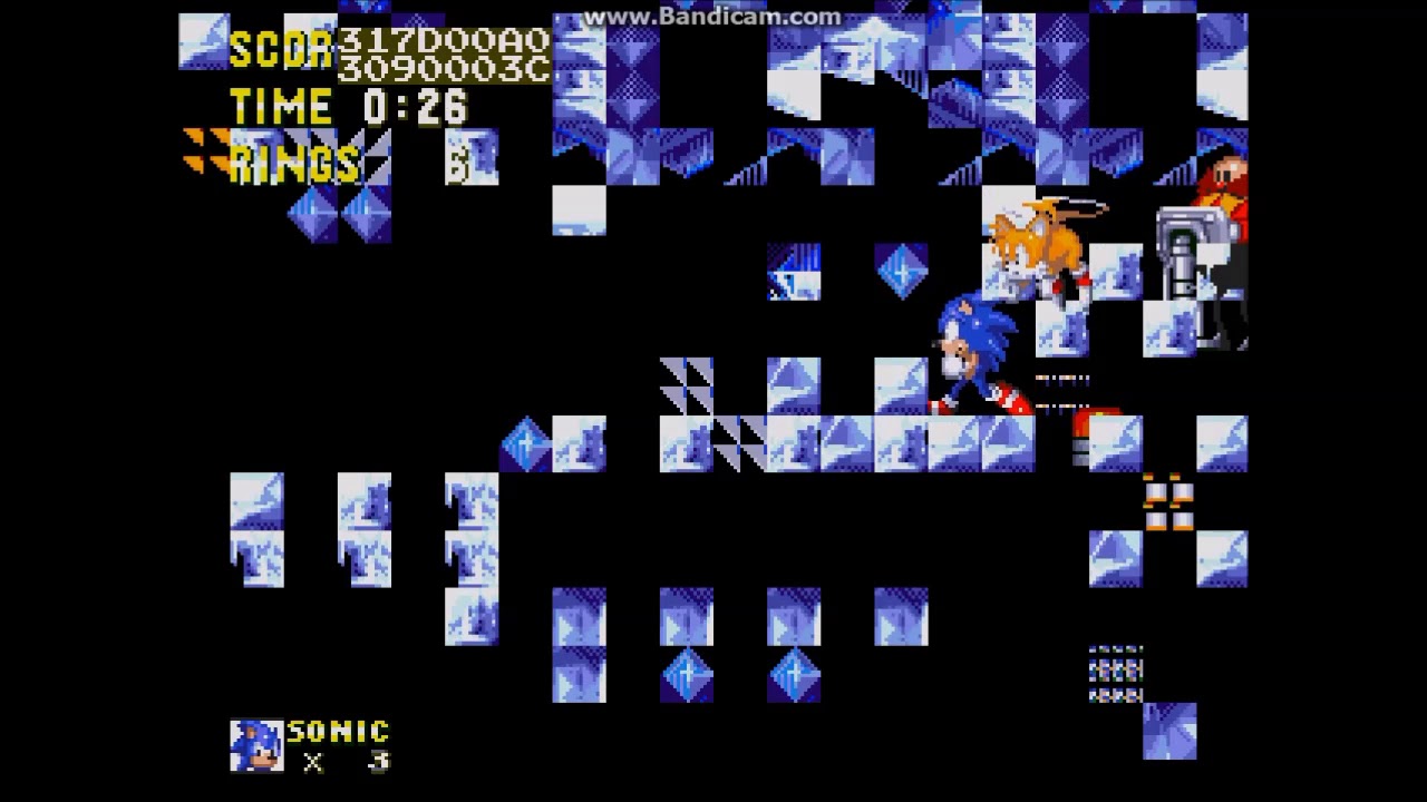 Sonic 3 - Flying Battery act 2 sub boss in Sonic 3's Flying Battery ...