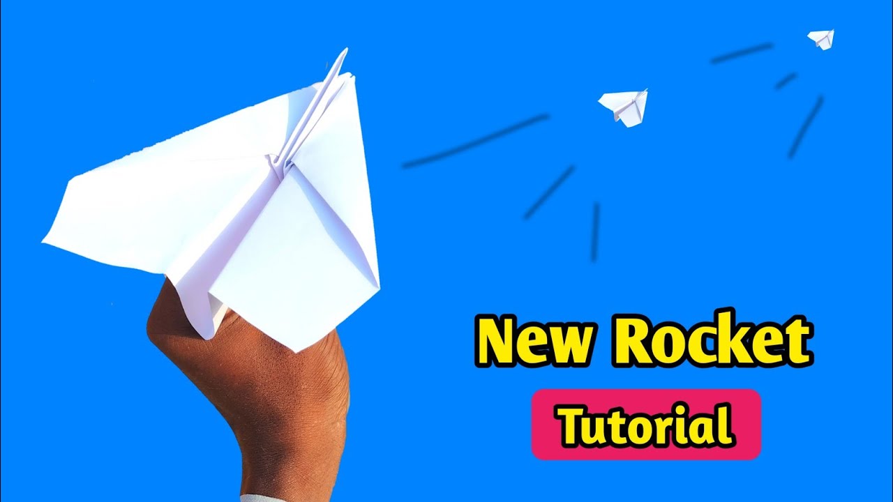 How to Make A Rocket Launcher! New Rocket Tutorial || Art This Paper ...