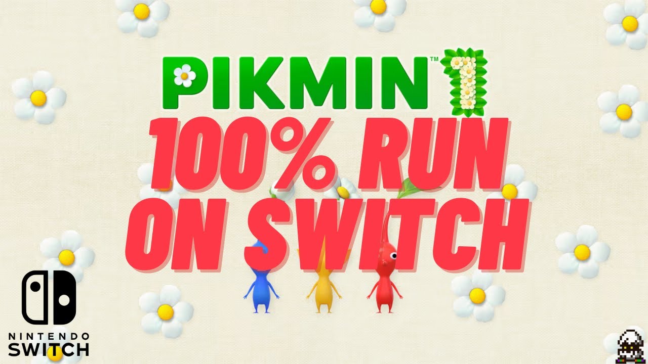 Pikmin 100% Gameplay On Switch (No Commentary) - YouTube
