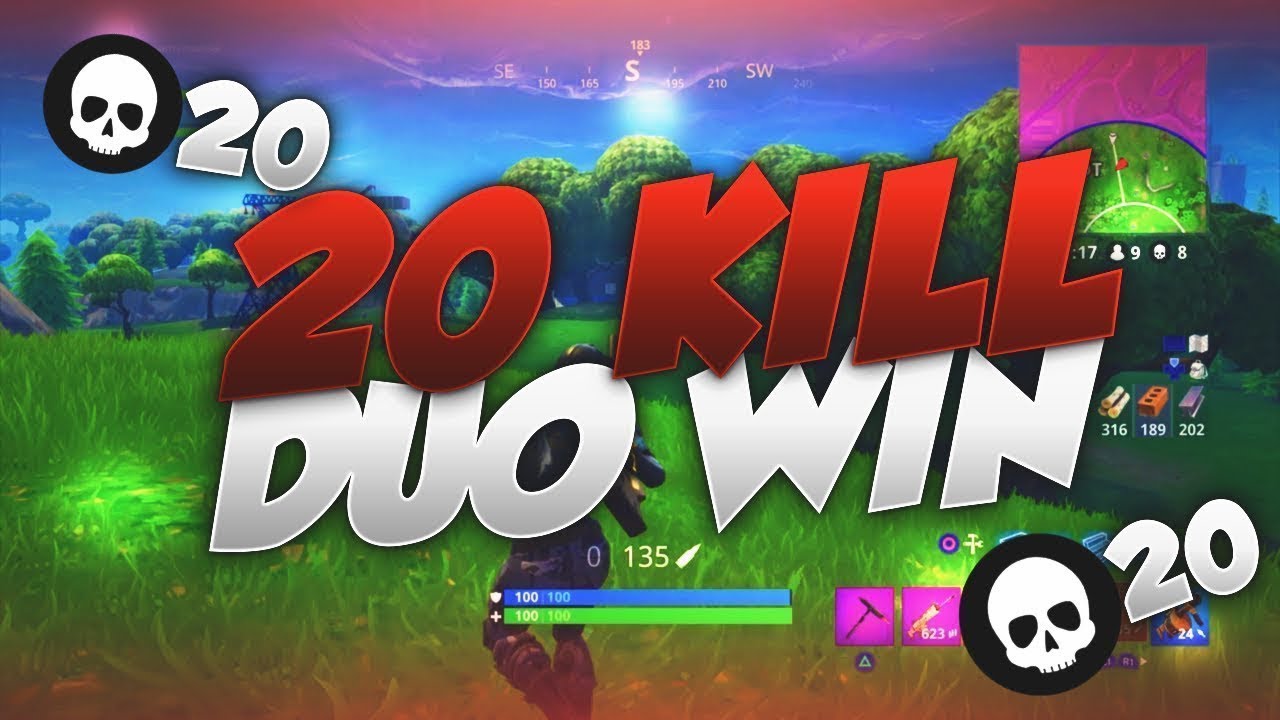 20 Kill Duo Win With Jakobe Parker - YouTube