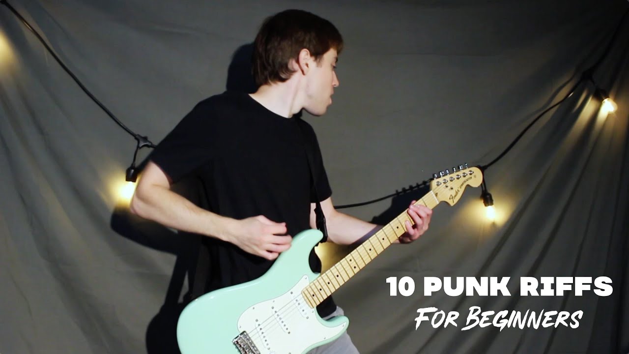 10 Punk Riffs For Beginners - YouTube