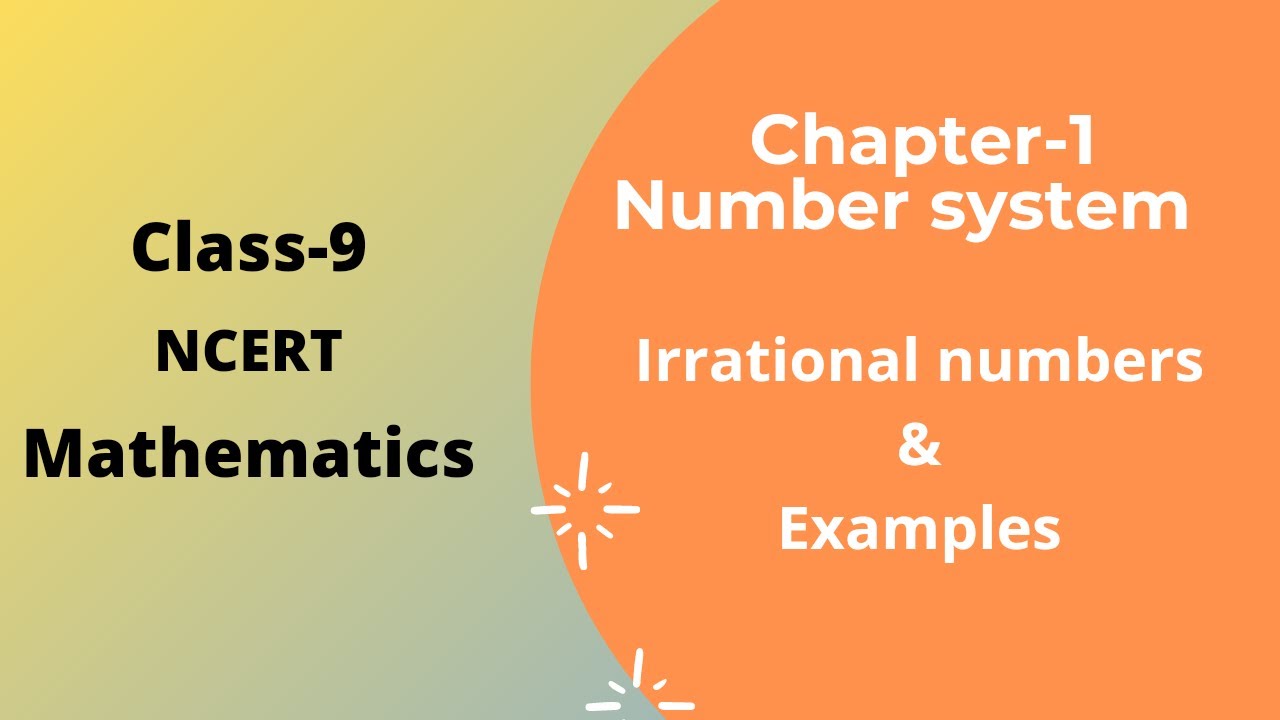 Number system | class 9 | Irrational numbers with examples | expert ...