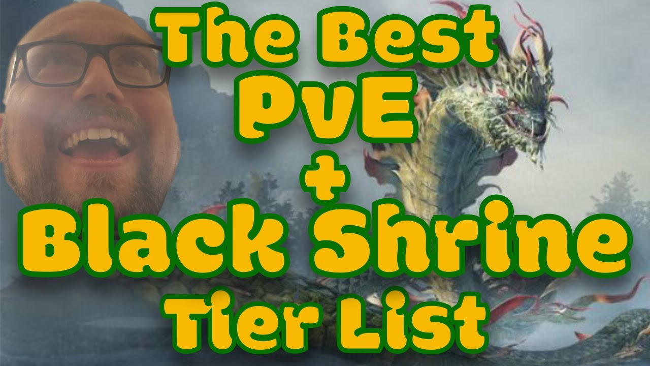 The BEST PvE Black Shrine Tier List BDO | Blue Reacts - YouTube