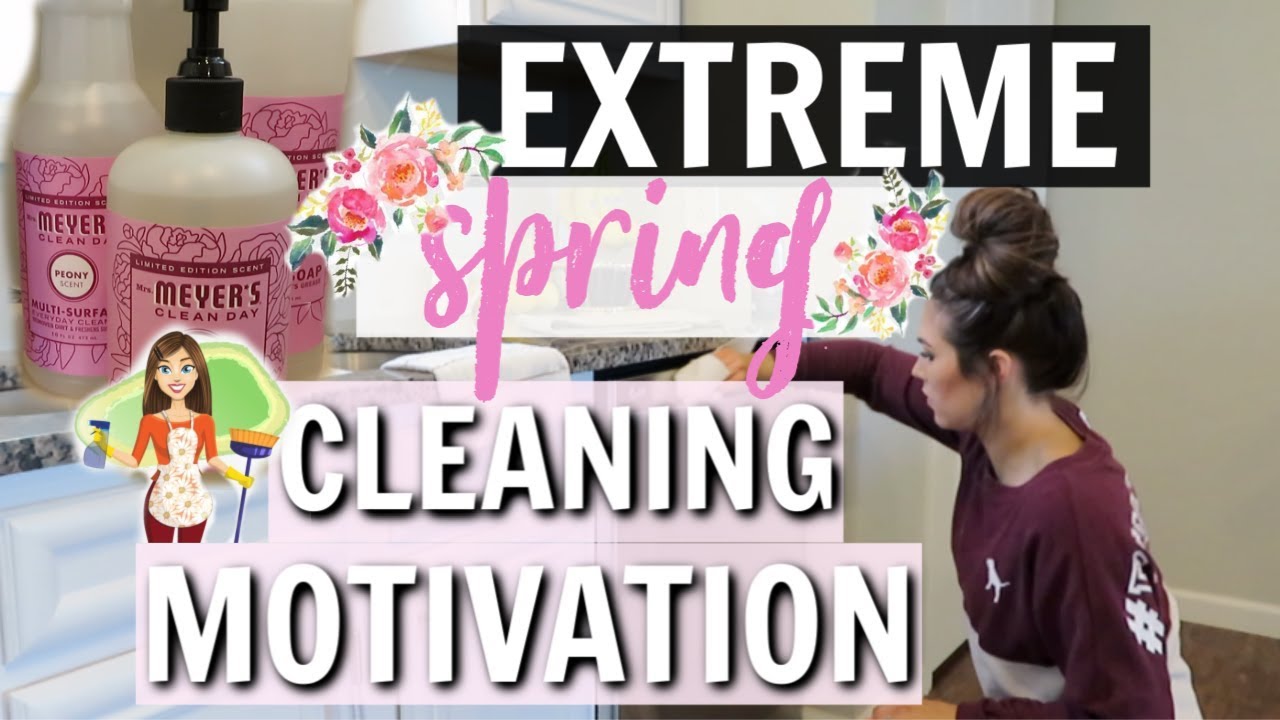 ULTIMATE CLEANING MOTIVATION IN NEW HOUSE | SPRING CLEAN WITH ME 2019 ...