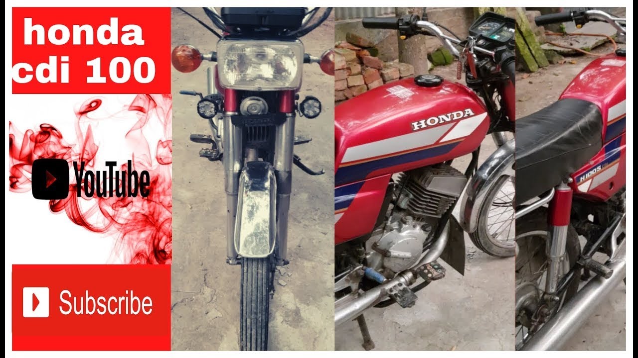 Full fresh Honda CDI 100 Japan - YouTube