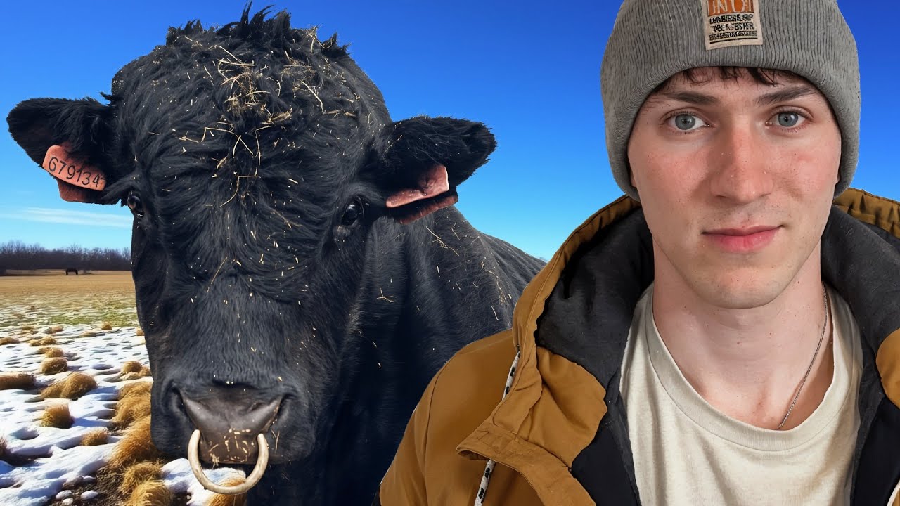 Life on a Small Farm: New Bull, Fresh Eggs & Winter Work - YouTube