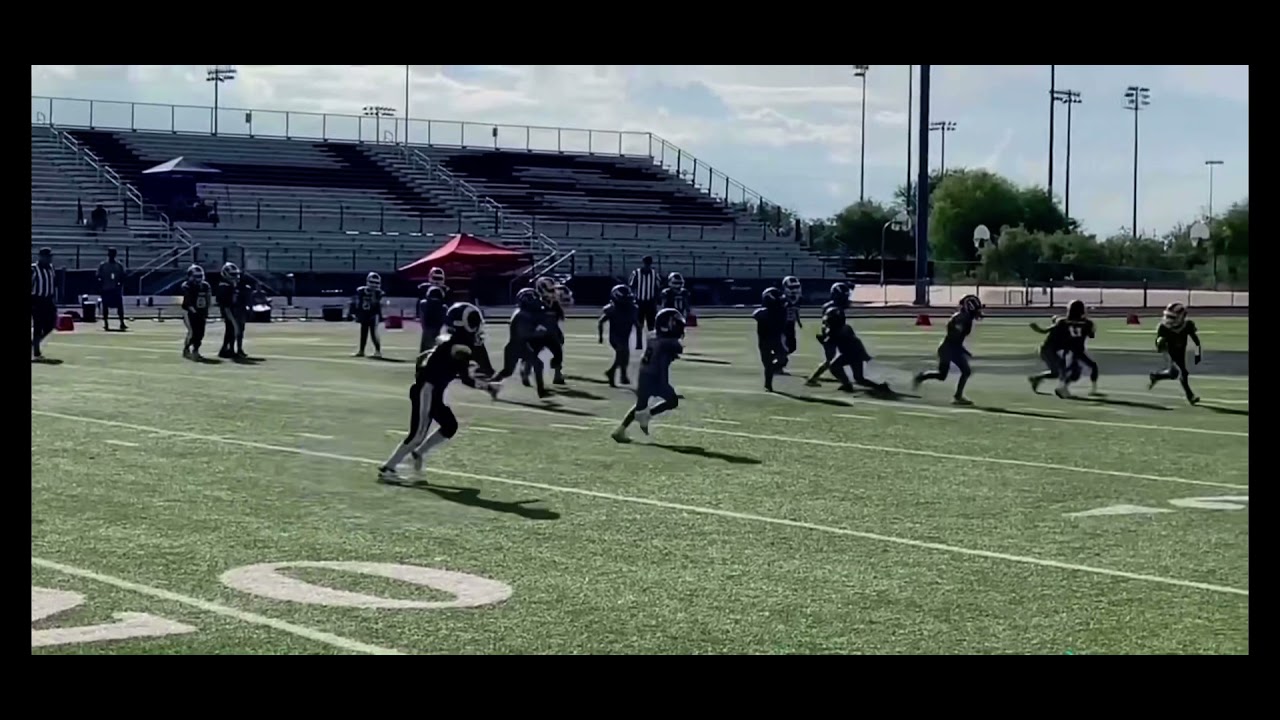 8u Tucson SW Rams vs Marana Broncos - YouTube