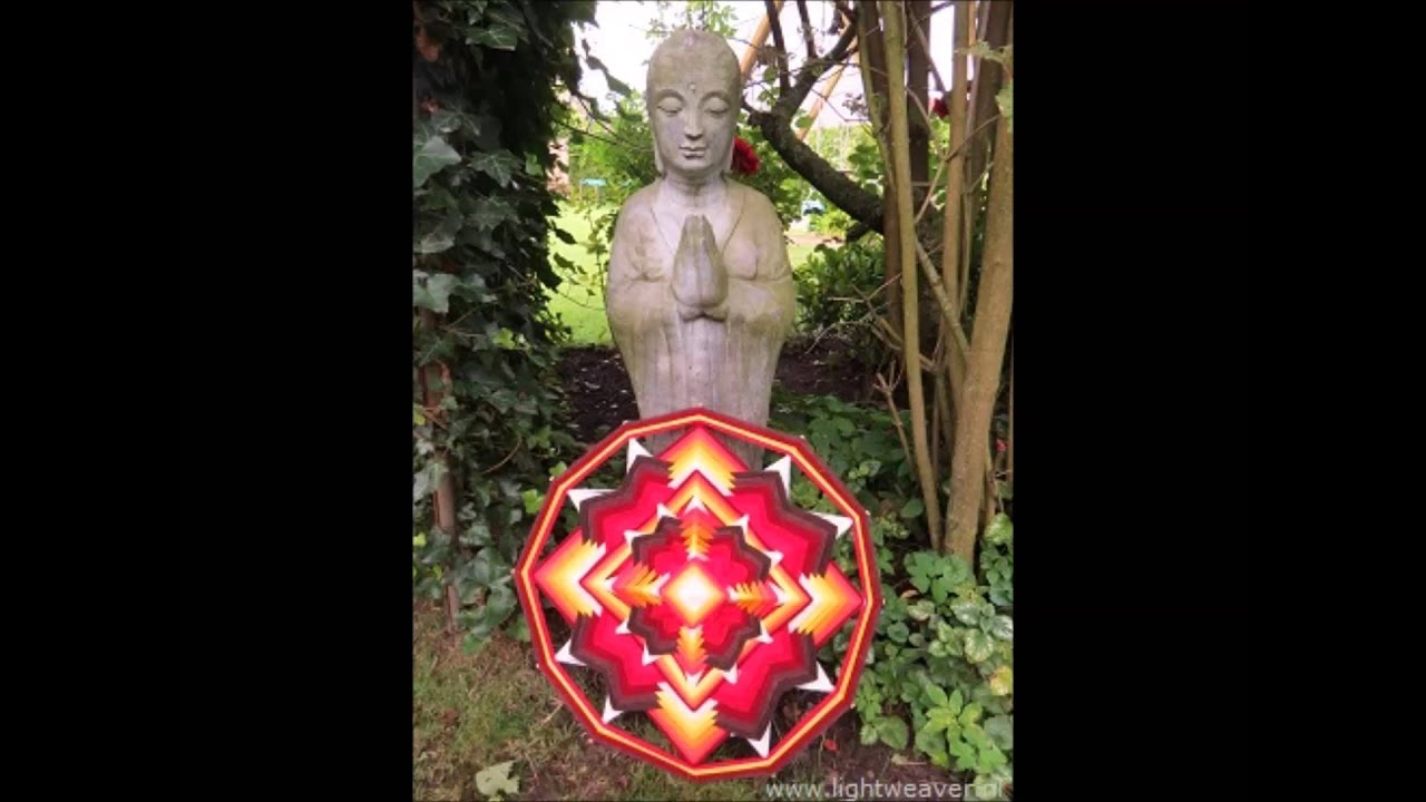 Mandala Weven - Mandala Weaving Art - Jolanda van Tuijl - YouTube