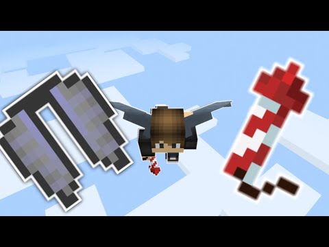 Minecraft How to use Elytra with fireworks Mobile - YouTube