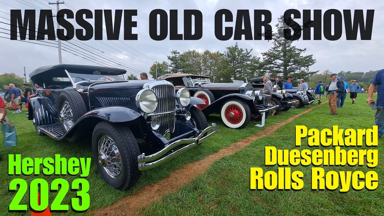 Exploring the Largest Antique Car Show in the World with 1,000+ Old ...