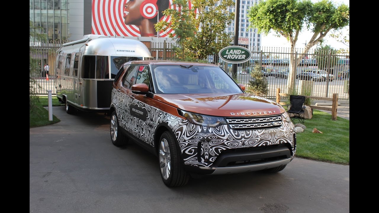 2017 Land Rover Discovery Advanced Tow Assist Demo - YouTube