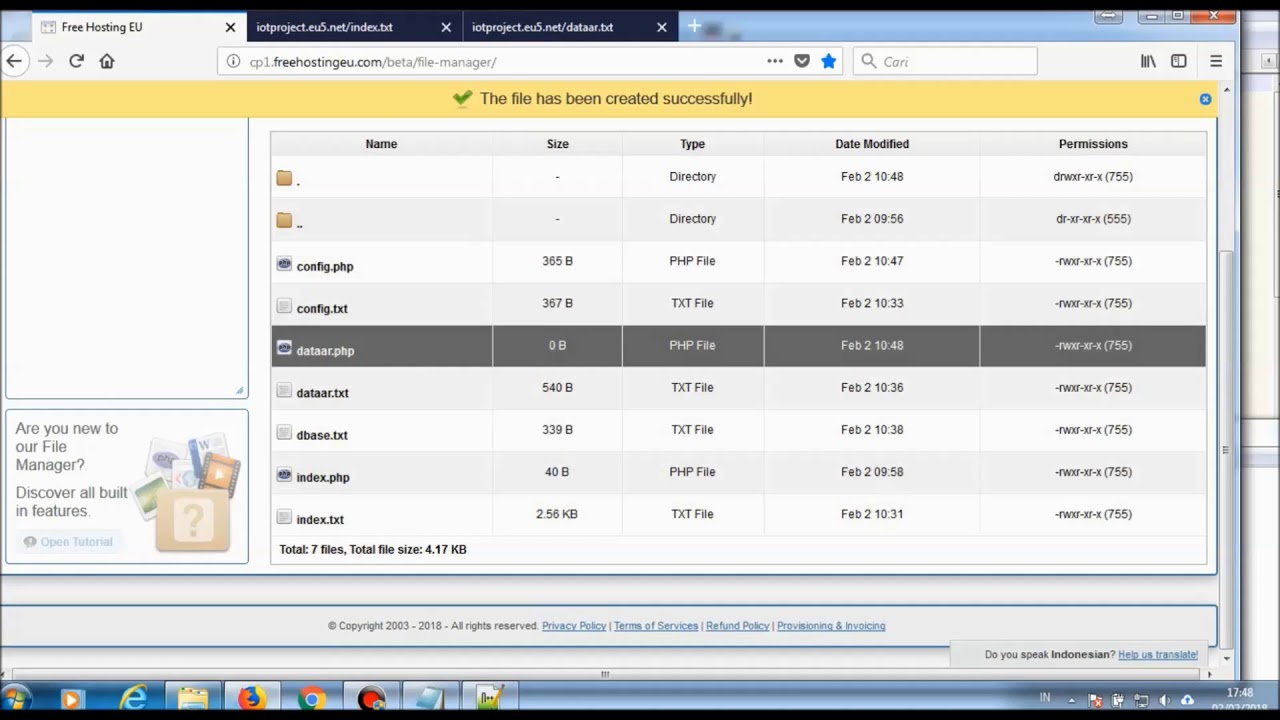 php and mysql for iot project - YouTube