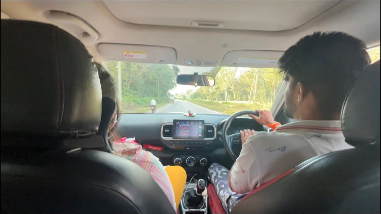 On our way to Sirsi | Chinmay House | Swachi Kannada couple Travel Vlog ...