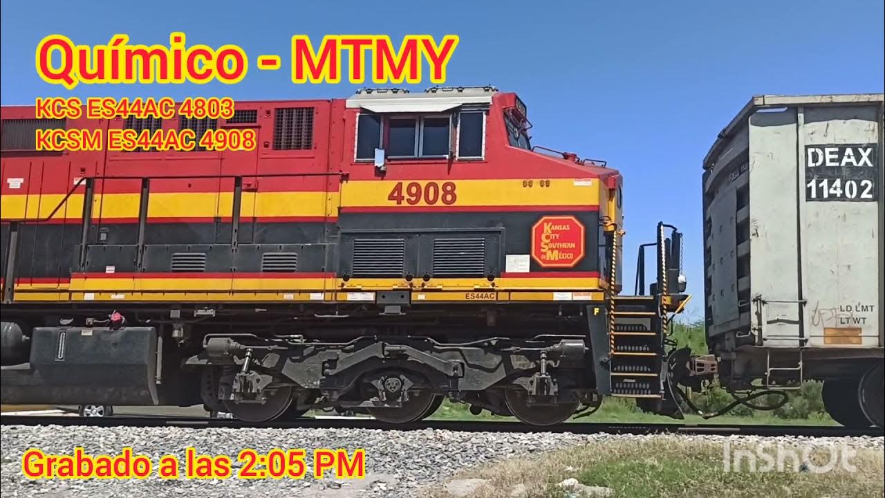 KCS 4803 y 4903 "Químico - MYMT" Con un Duo de GEVO'S - YouTube