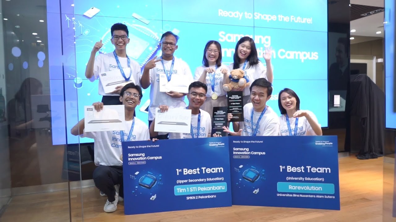 Highlight Samsung Innovation Campus Batch 6 - Best Team Awarding ...
