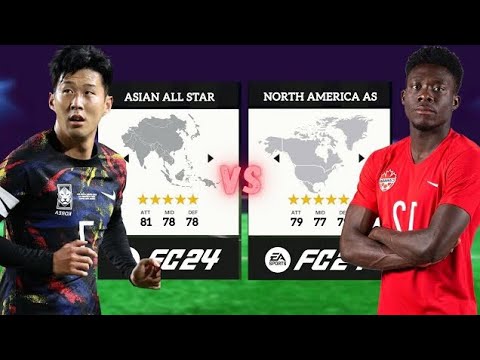 Asian All star vs North American All star - YouTube