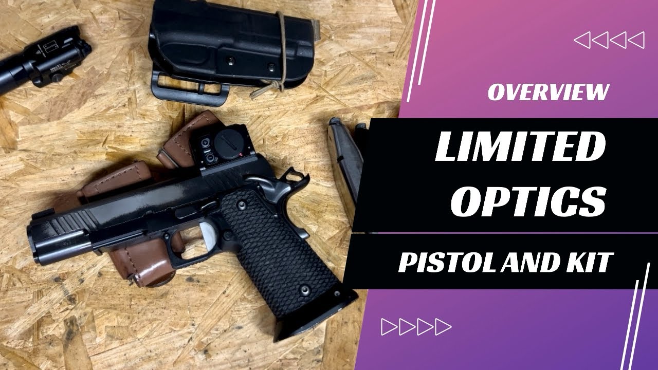 Limited Optics: Pistol and Kit - YouTube