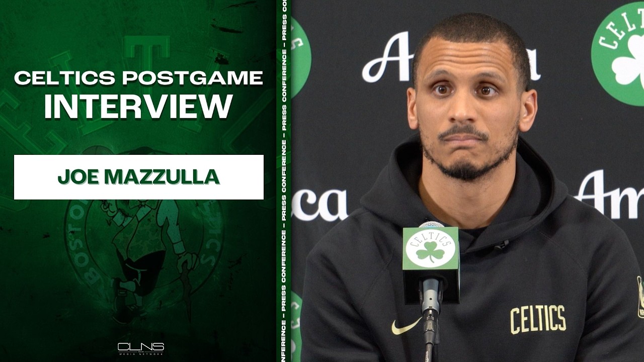 Joe Mazzulla PRAISES Walsh, Tatum, Pritchard | Celtics vs Hawks ...