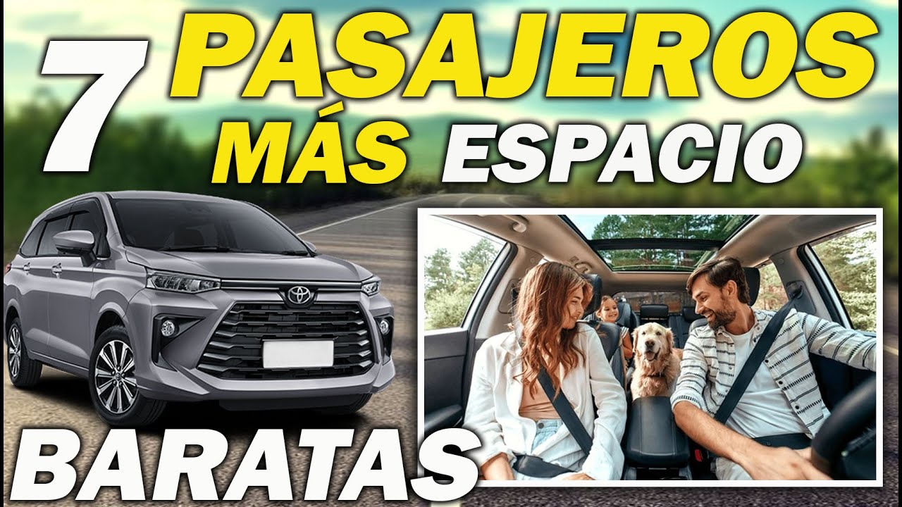 TOP Las 7 SUVs y Minivans de 7 plazas más baratas, modernas y seguras 2024l2025 Para Familias ...
