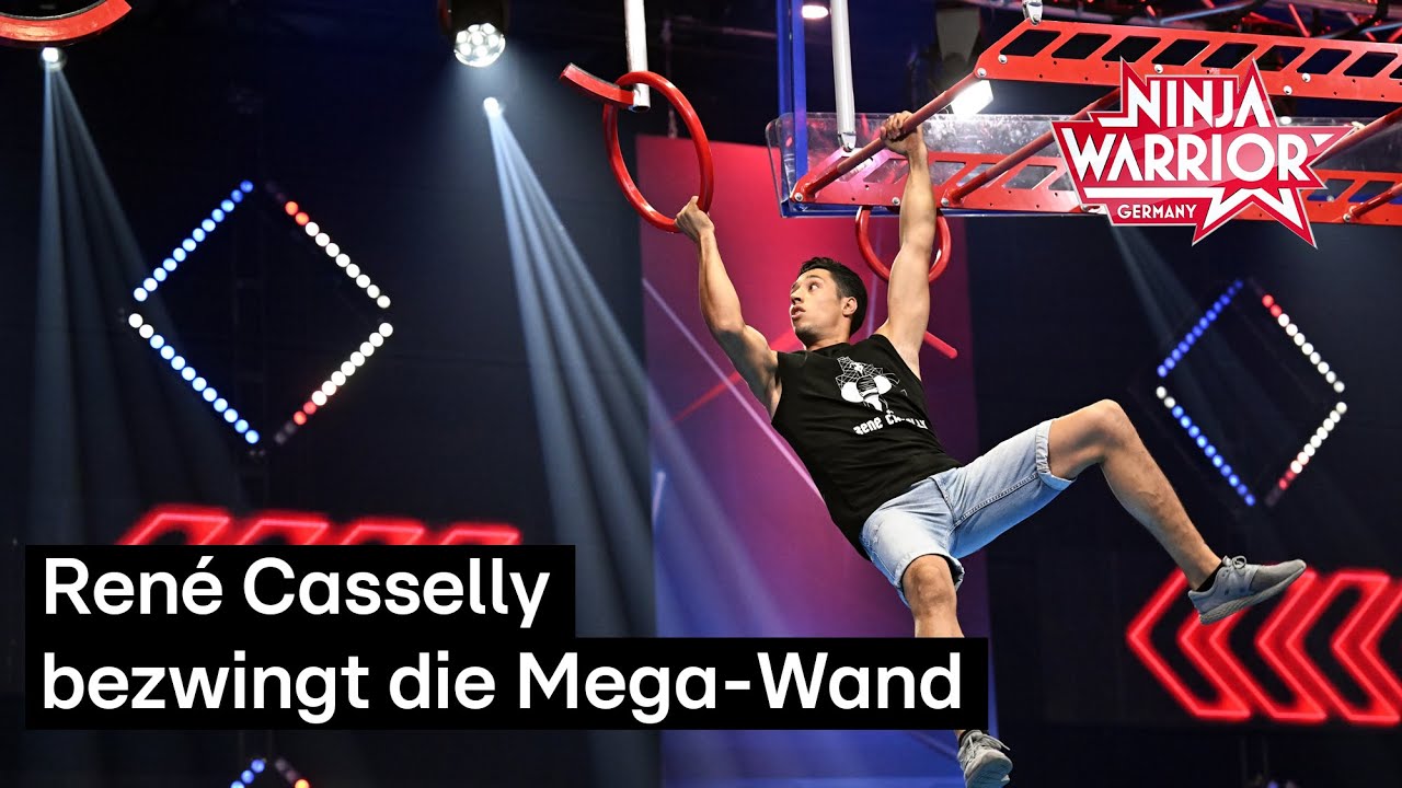 René Casselly sprintet durch den Parcours | Ninja Warrior Germany 2023 ...