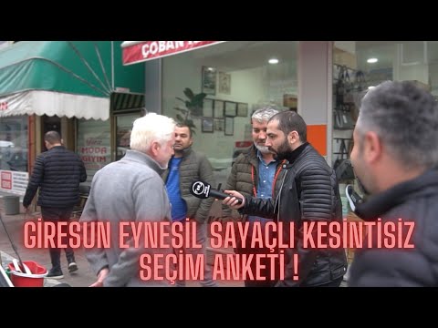 GİRESUN EYNESİL YEREL SEÇİM ANKETİ !