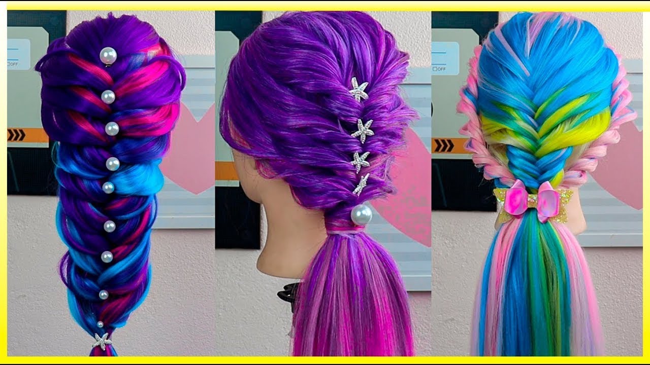 3 Simple Hairstyles for Girls | Quick & Simple Styles Hair Style Girl ...