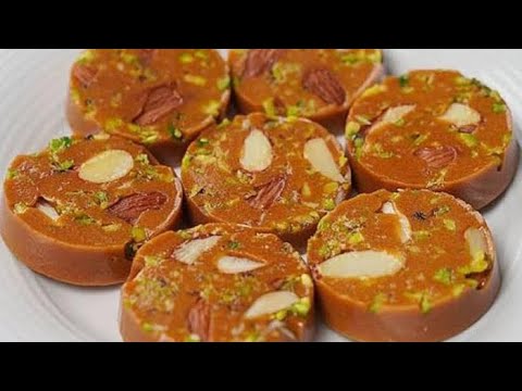 Desi Ghee Ka Home Made Kadak Sohan Halwa/Tikki Sohan Halwa, - YouTube