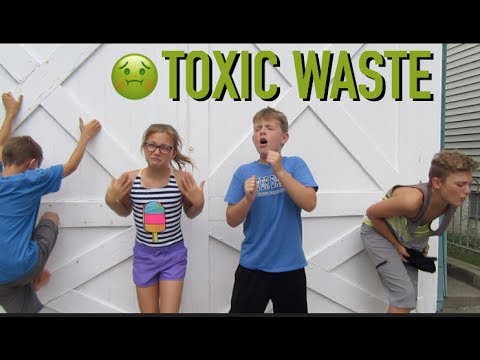 TOXIC WASTE Challenge - YouTube