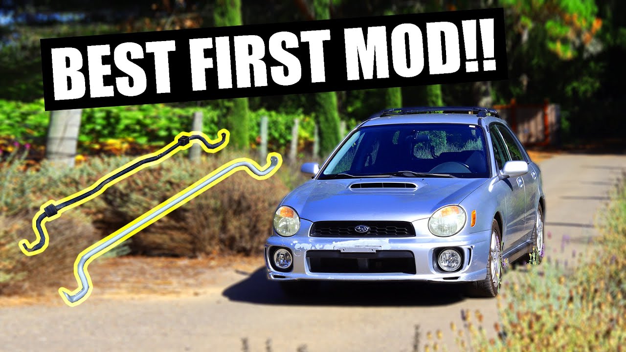 Best First Mod 2002 WRX!! - YouTube