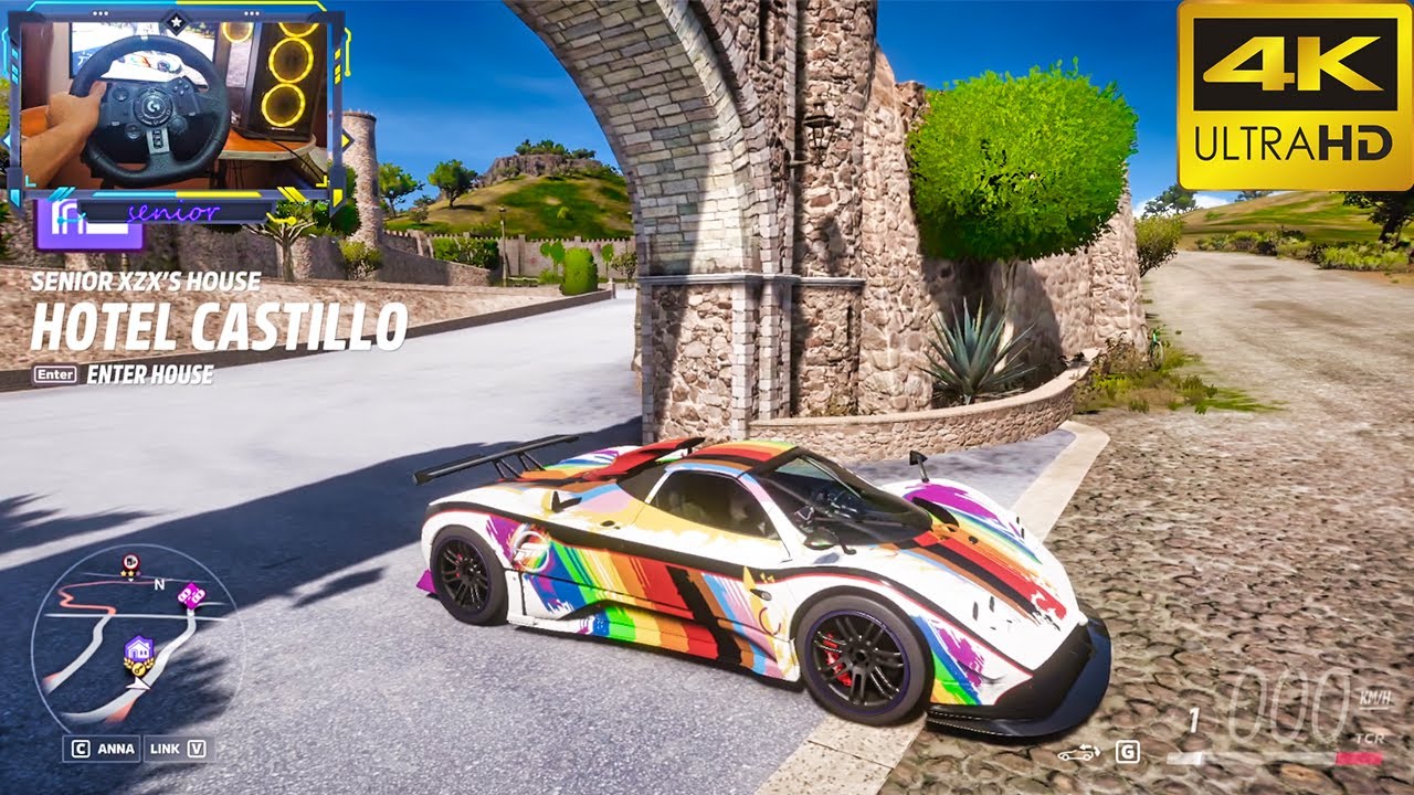 Forza Horizon 5 : Pagani Huayra BC - FH5 Gameplay - YouTube