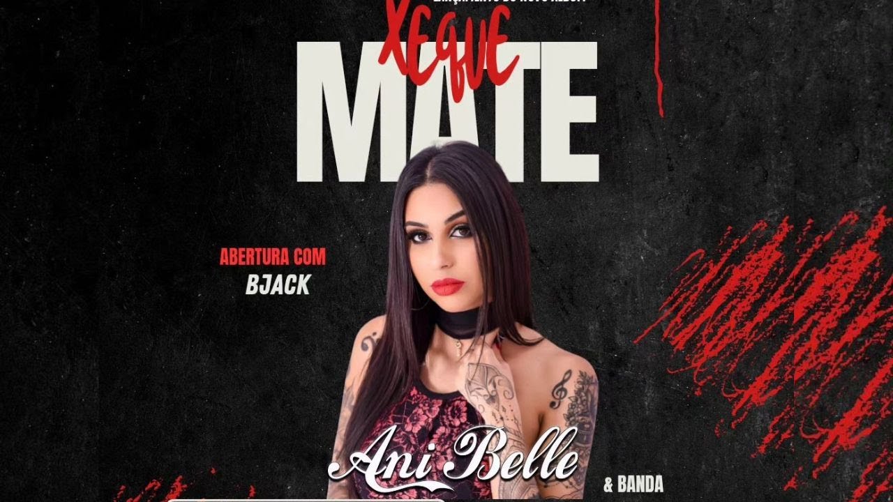 Lançamento Álbum Xeque-Mate da cantora Ani Belle/Launch Album Xeque ...
