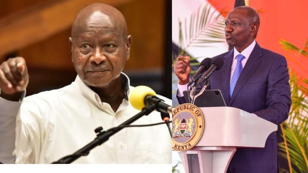 LIVE: Presidents Ruto & Museveni Joint Press briefing at State House ...