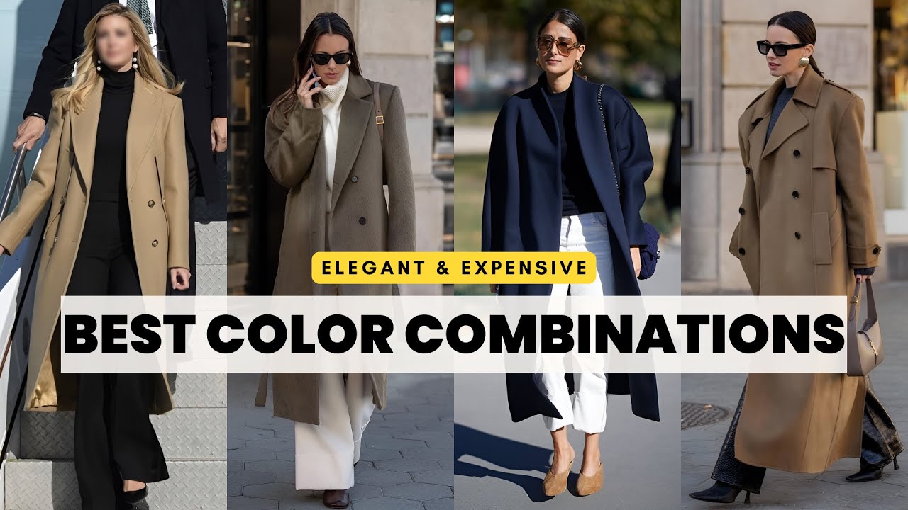 Best color combinations to look elegant and expensive (part 1) - YouTube