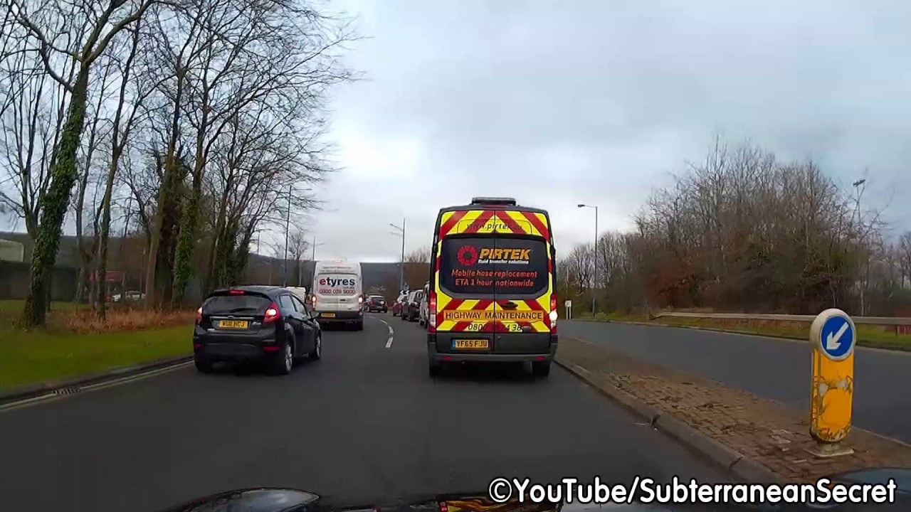 Dash Cam Footage of Cwmbran Drive A4051 All the Way to the Town Centre ...