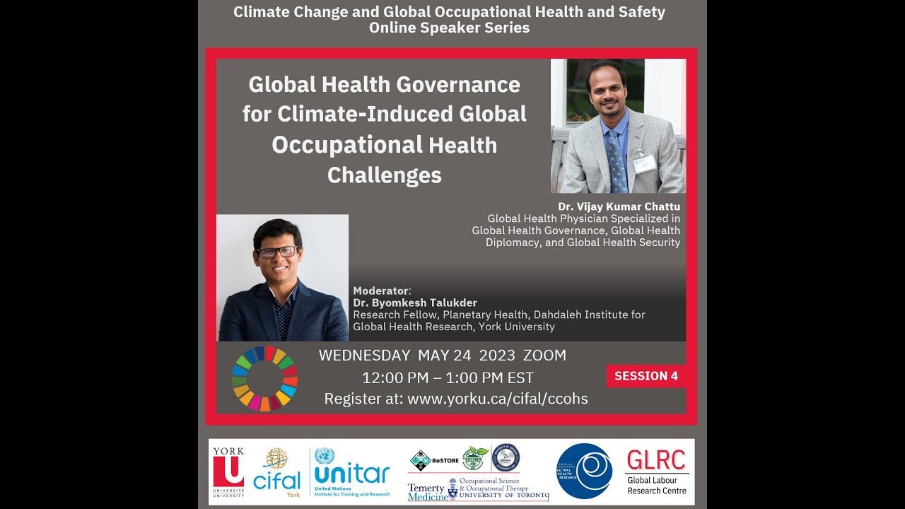 CIFAL York Climate Change and Global Occupational Health and Safety ...