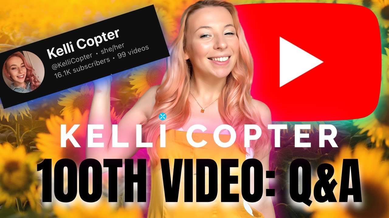 ️ KELLI COPTER celebrates 100 videos, does AMA - YouTube