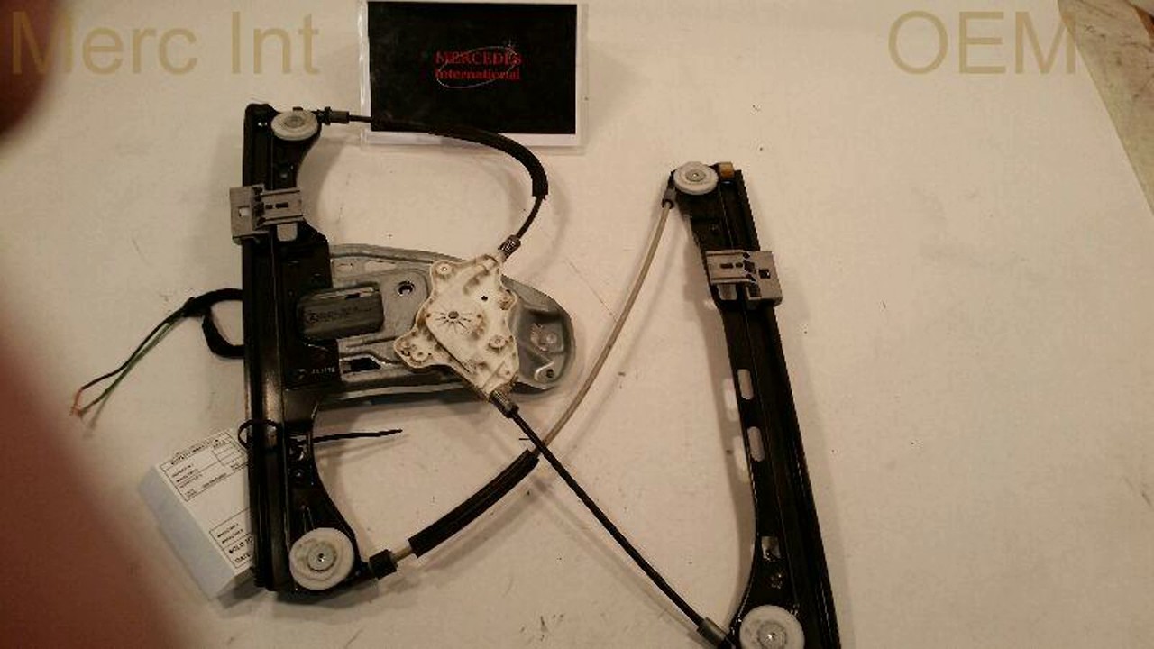2003 Mercedes C320 RH FRONT REG W/MOTOR 203TYPE - mbiparts.com Used OEM ...