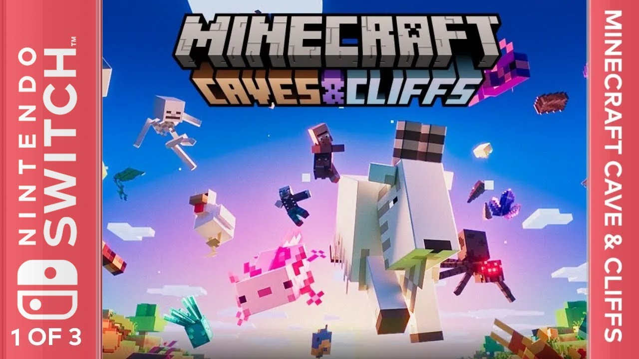 Minecraft: Caves & Cliffs - Nintendo Switch [Longplay 1 of 3] - YouTube